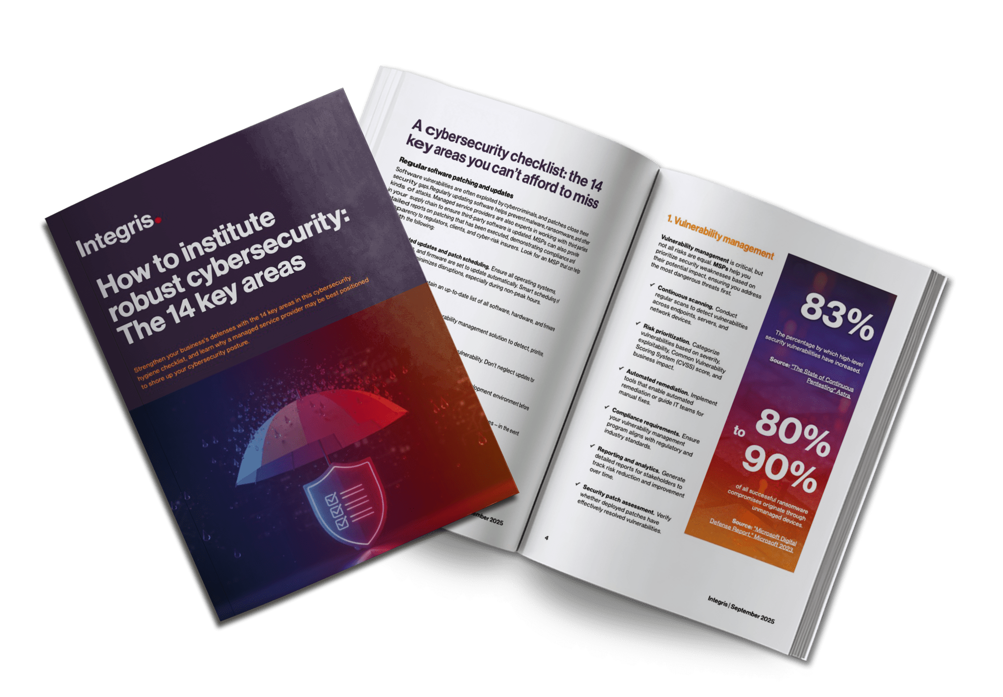 How to institute robust cybersecurity: The 14 key areas... | Integris